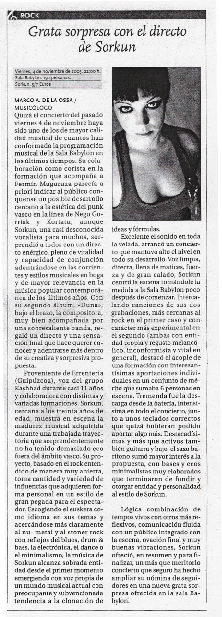 (PDF) Grata sorpresa con el directo de Sorkun