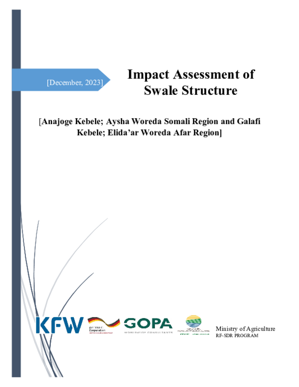 (DOC) Impact Assessment of Swale Structure