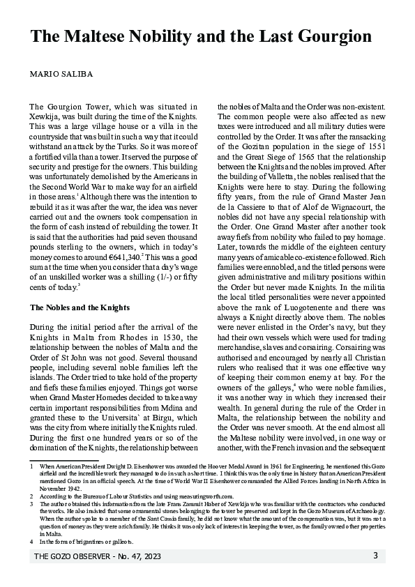 (PDF) The Maltese Nobility