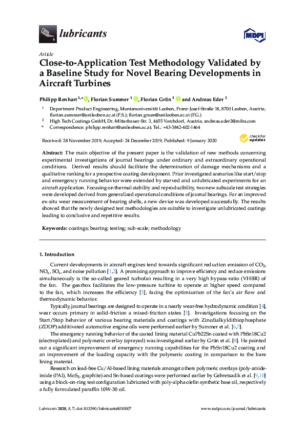 (PDF) Close-to-Application Test Methodology Validated by a Baseline ...