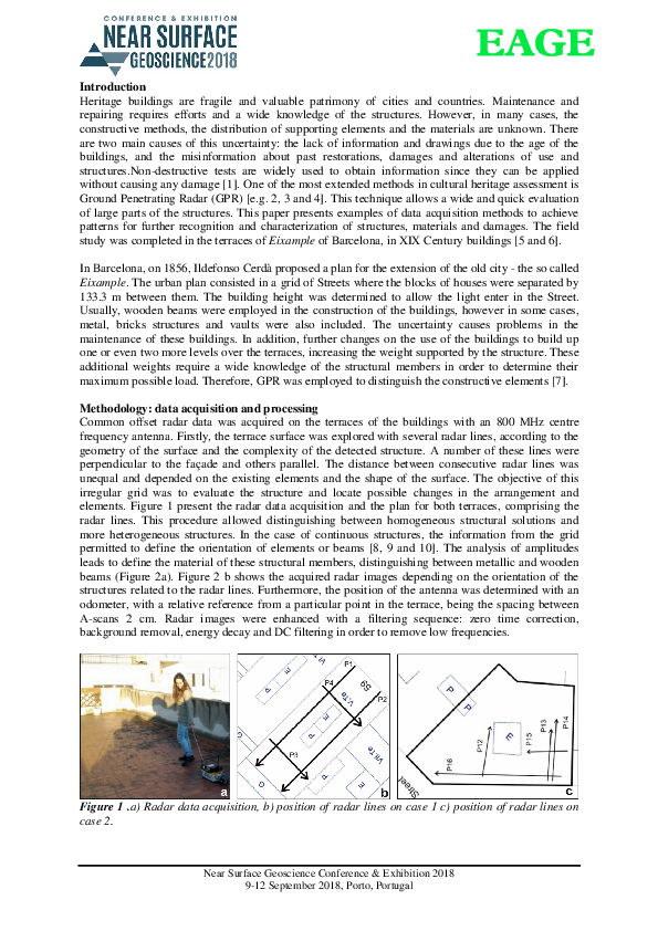 (PDF) Study of Structural Elements in Heritage Buildings with Ground ...