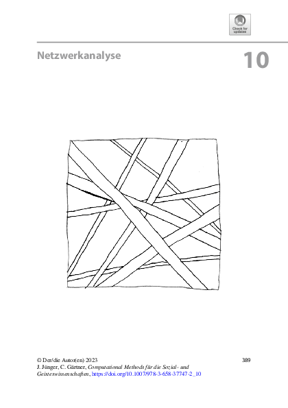 (PDF) Netzwerkanalyse