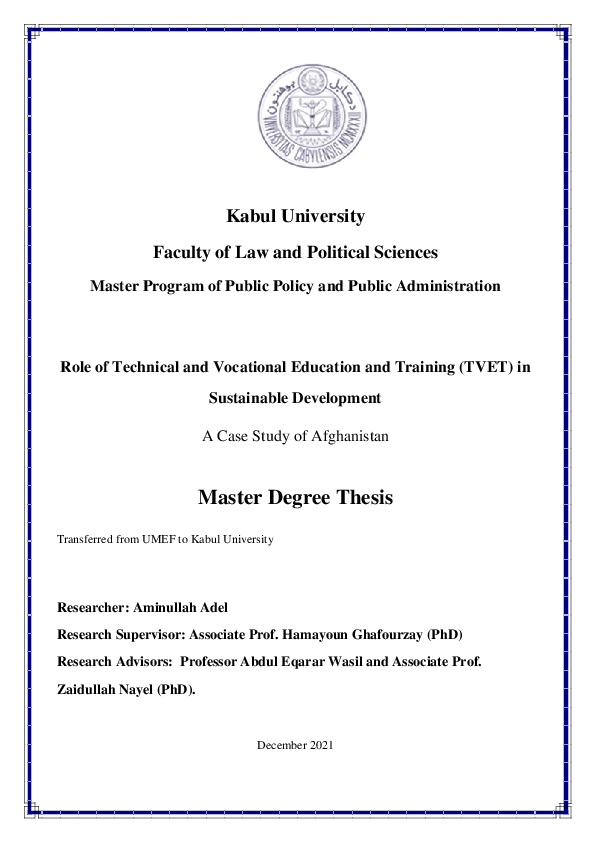 (PDF) Master Degree Thesis