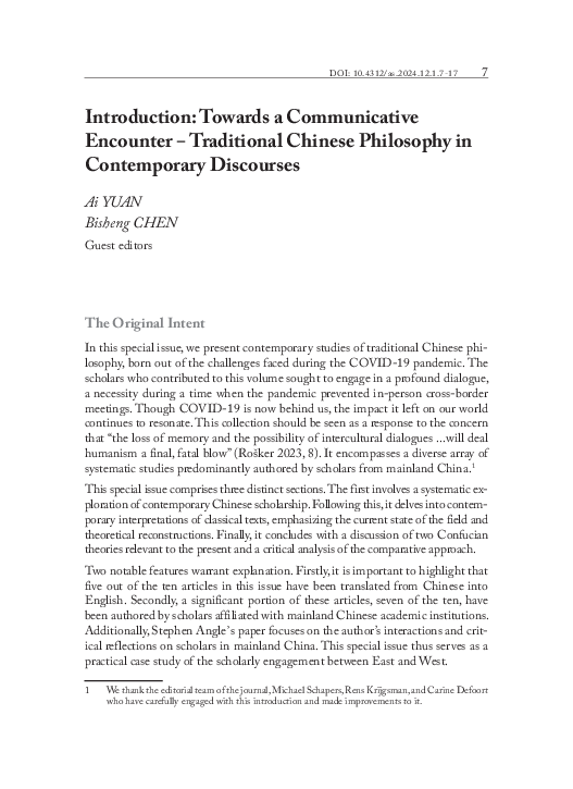 (PDF) Asian Studies special issue Introduction: Towards a Communicative ...