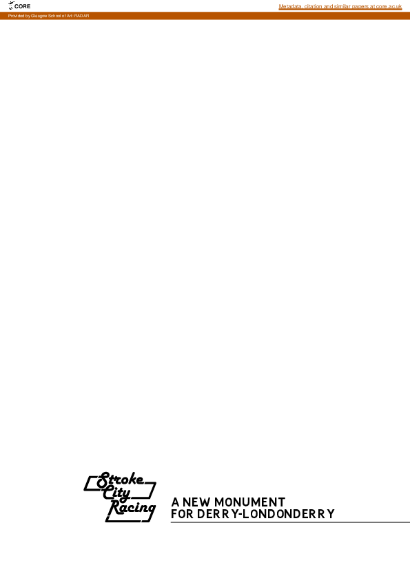 (PDF) Stroke City Racing