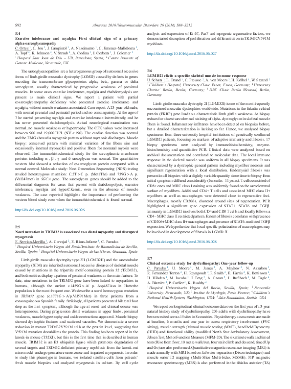(PDF) Clinical outcome study for dysferlinopathy: One-year follow-up