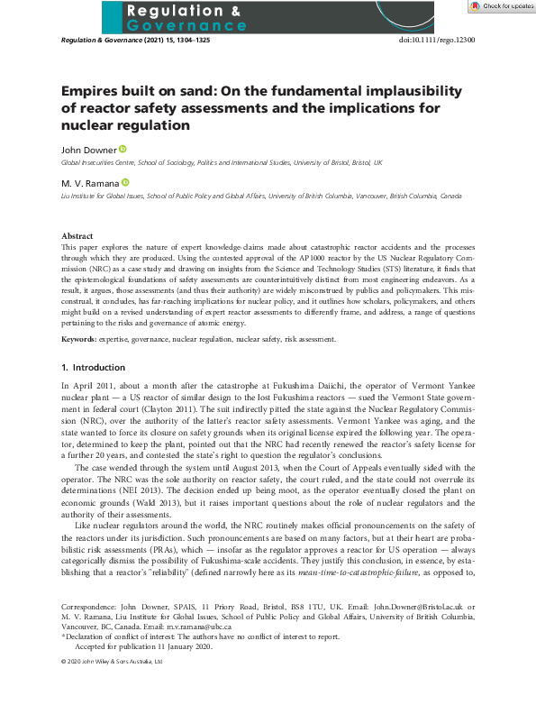 (PDF) Empires built on sand: On the fundamental implausibility of ...