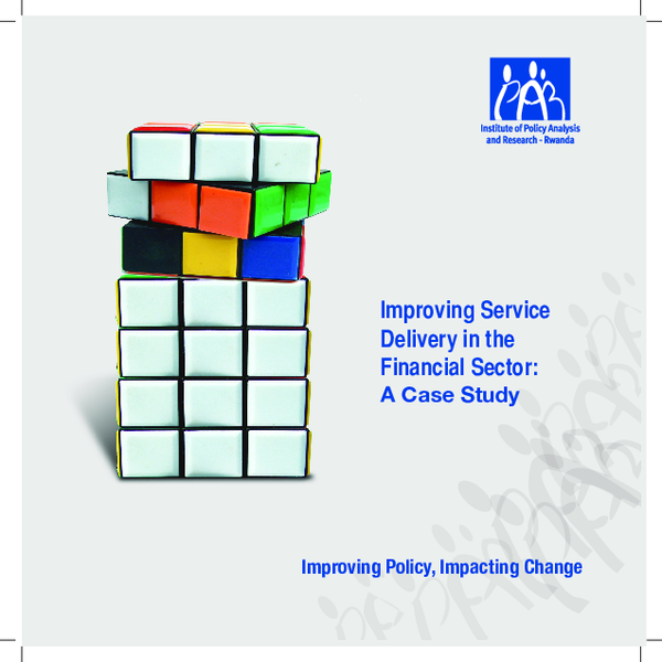 (PDF) Improving service delivery in the financial sector: a case study