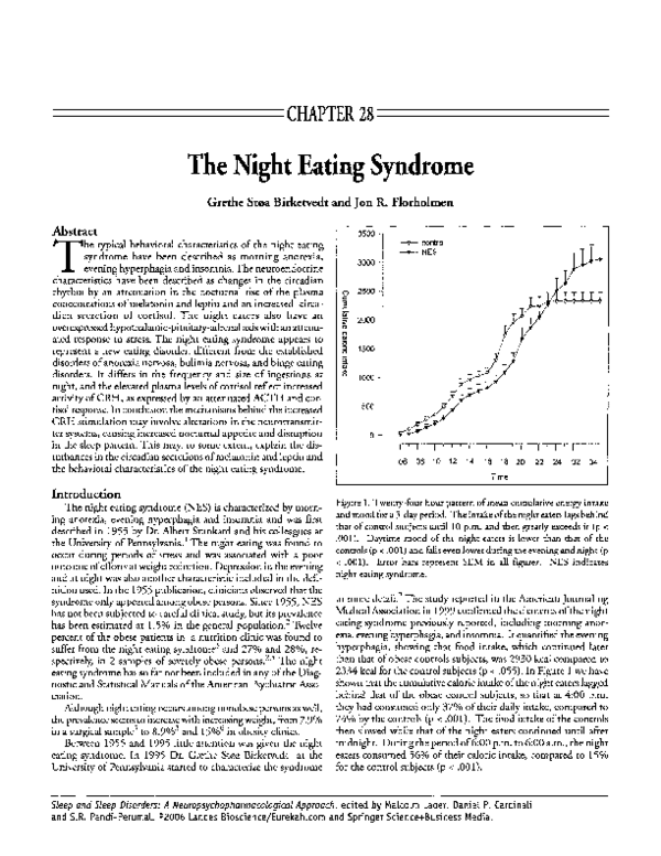 (PDF) The Night Eating Syndrome