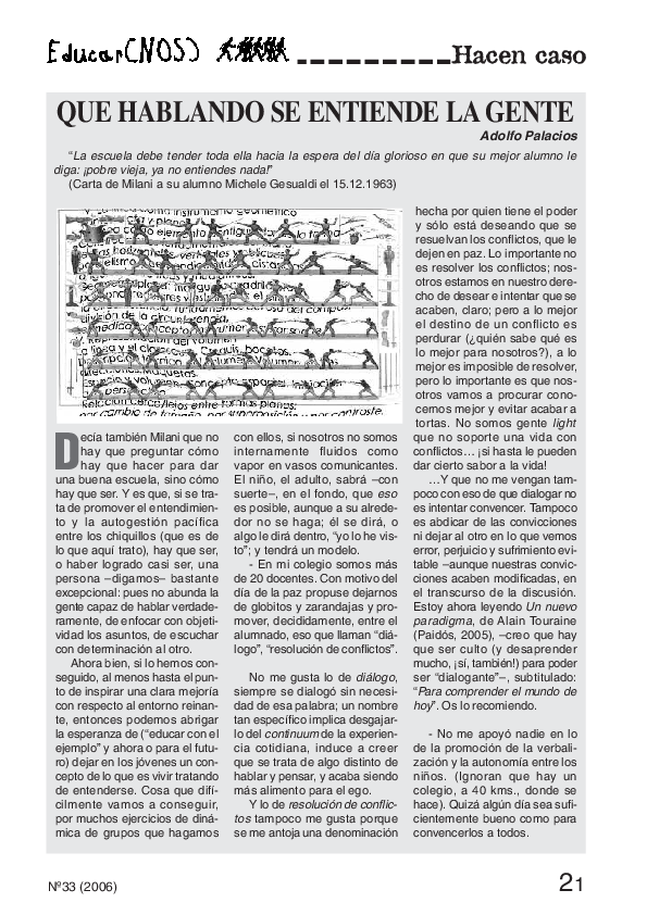 (PDF) Que hablando se entiende la gente