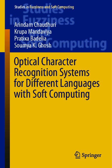 (PDF) Optical Character Recognition Systems for Different Languages with Soft Computing