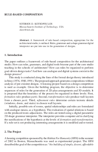 (PDF) Rule Based Composition