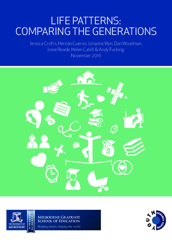 (PDF) Life patterns: comparing the generations