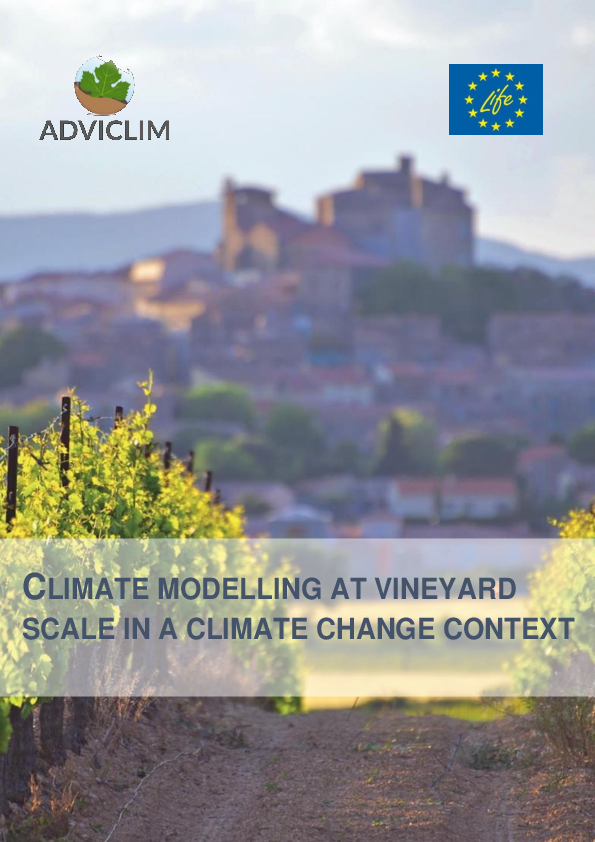 (PDF) Climate modeling at vineyards scale in a climate change context