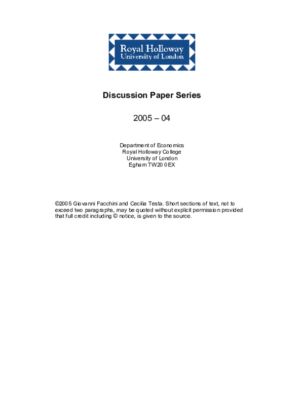 (PDF) A Theory of Bicameralism | Cecilia Testa - Academia.edu