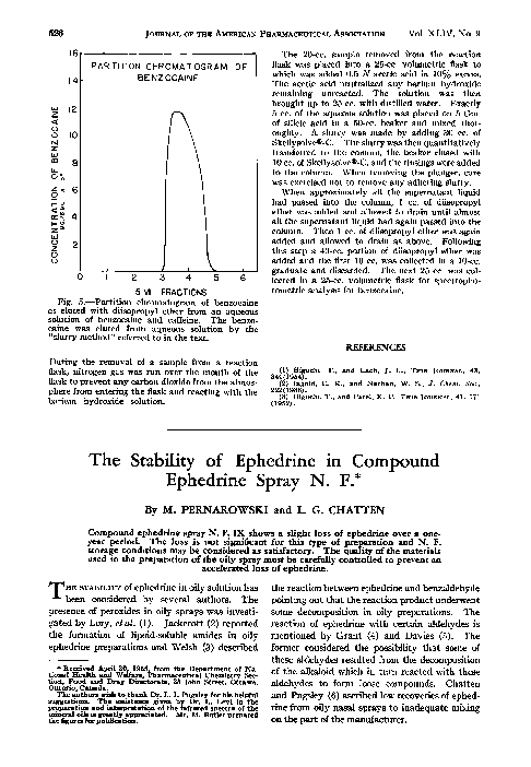(PDF) The stability of ephedrine in compound ephedrine spray N. F