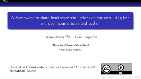 (PDF) A framework to share healthcare simulations on the web using free and open source tools ...