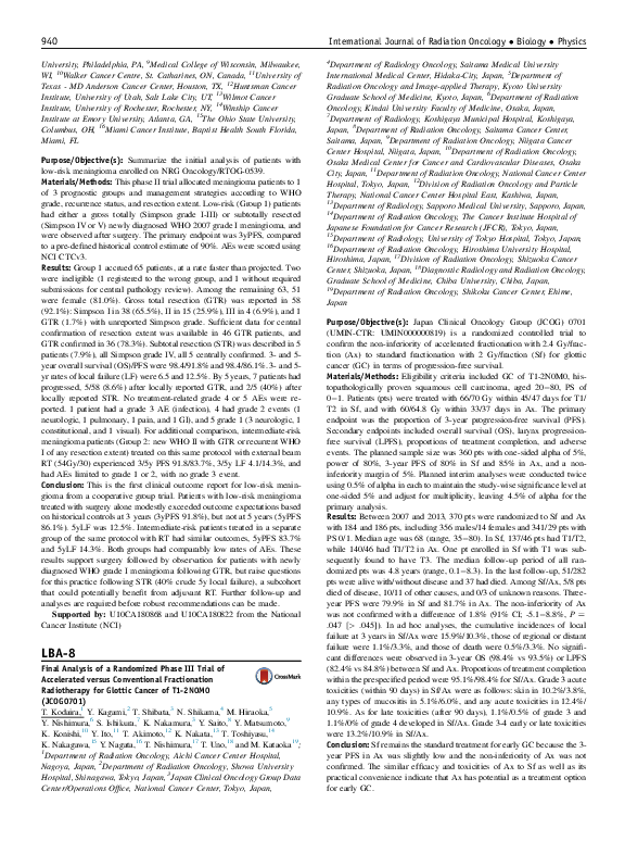 (PDF) Final Analysis of a Randomized Phase III Trial of Accelerated ...