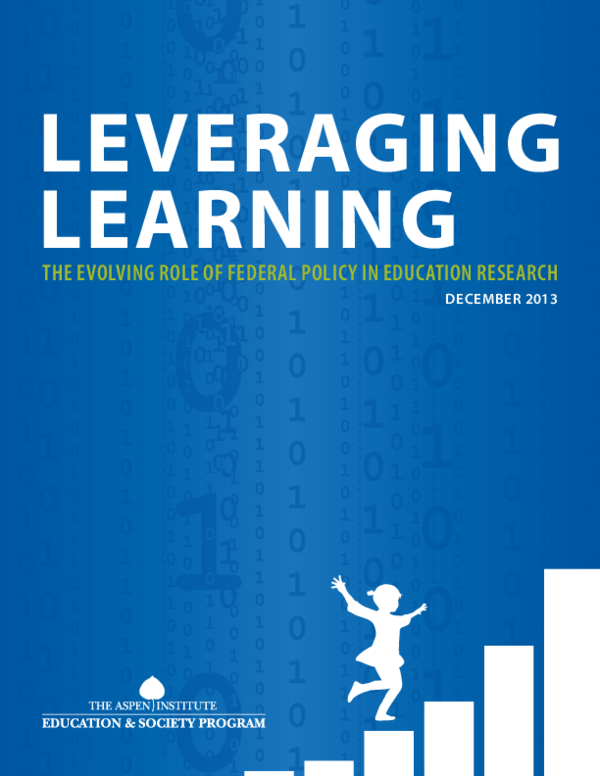 (PDF) Leveraging Learning: The Evolving Role of Federal Policy in ...