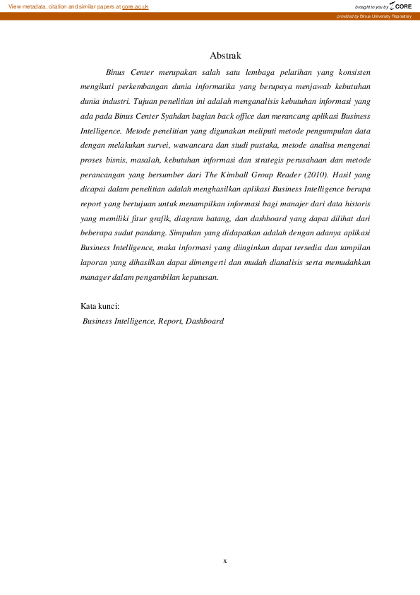 (PDF) Penyajian Informasi Multidimensional Dalam Mendukung Pengambilan ...