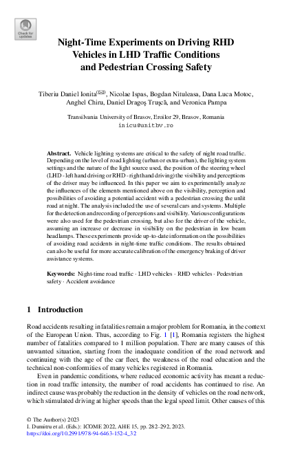 (PDF) Night-Time Experiments on Driving RHD Vehicles in LHD Traffic ...