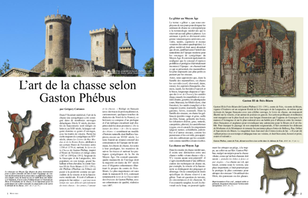 (PDF) L’art de la chasse selon Gaston Phébus