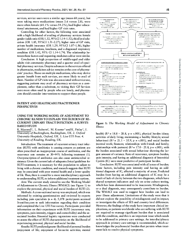 (PDF) Using the Working Model of Adjustment to Chronic Illness to ...