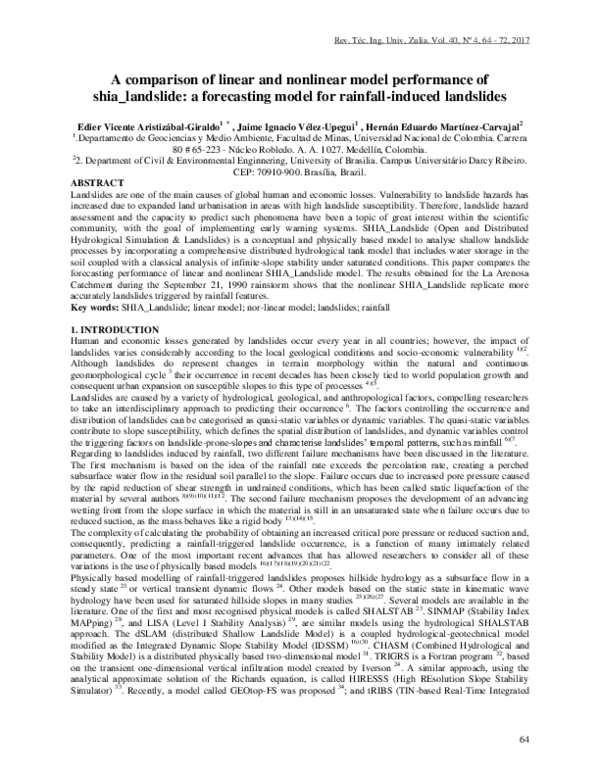 (PDF) A comparison of linear and nonlinear model performance of shia ...