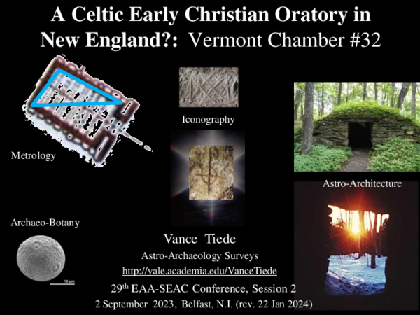 (PDF) A CELTIC EARLY CHRISTIAN ORATORY IN NEW ENGLAND ? : VERMONT STONE ...