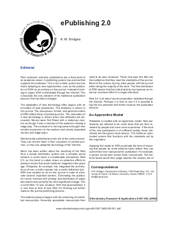 (PDF) ePublishing 2.0