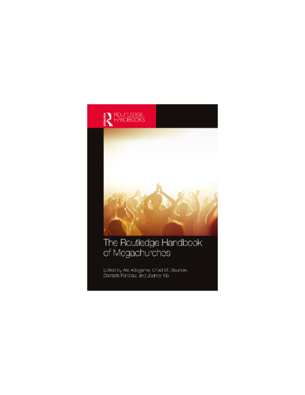 (PDF) Routledge Handbook of Megachurches