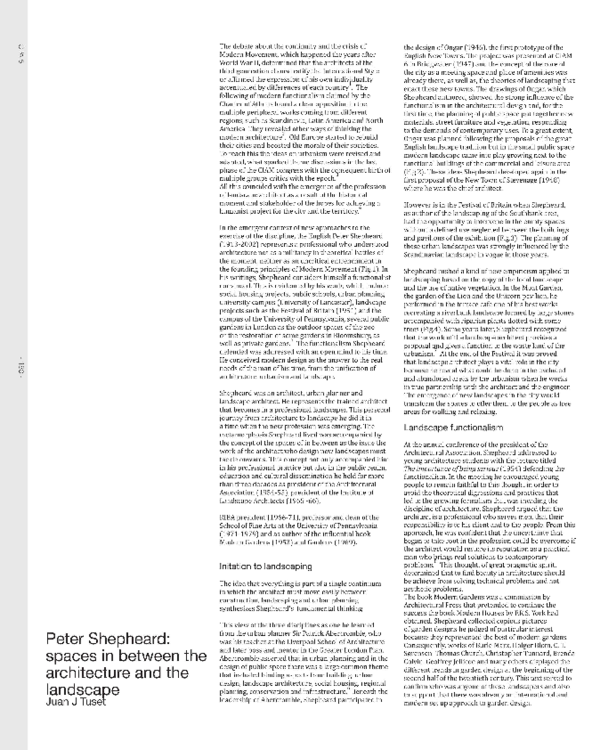 (PDF) Peter Shepheard: spaces in between the architecture and the landscape