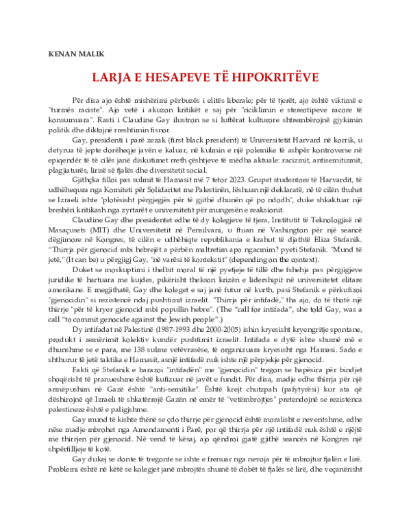 (DOC) Larja e hesapeve mes hipokriteve | Nexhat Ibrahimi - Academia.edu