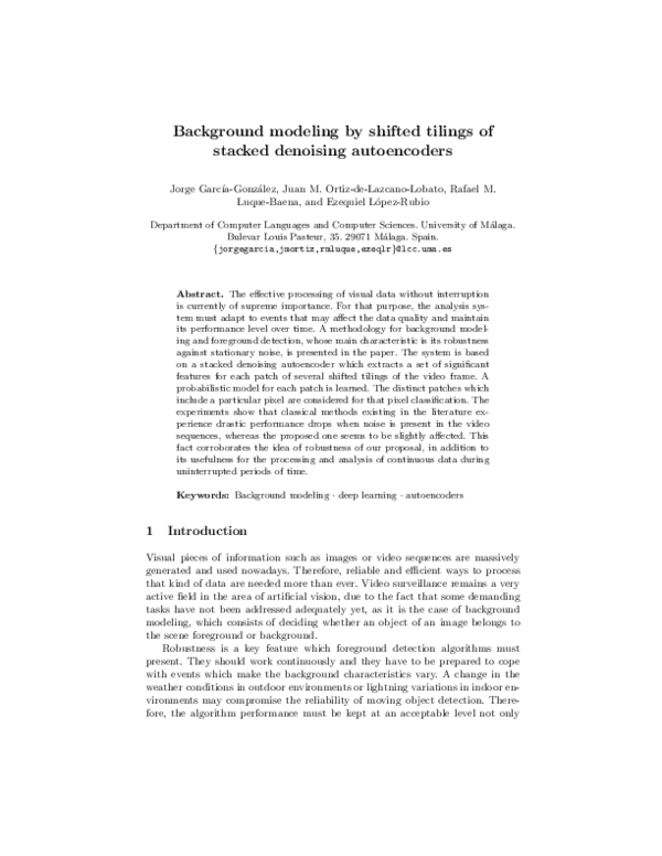 (PDF) Background Modeling by Shifted Tilings of Stacked Denoising ...
