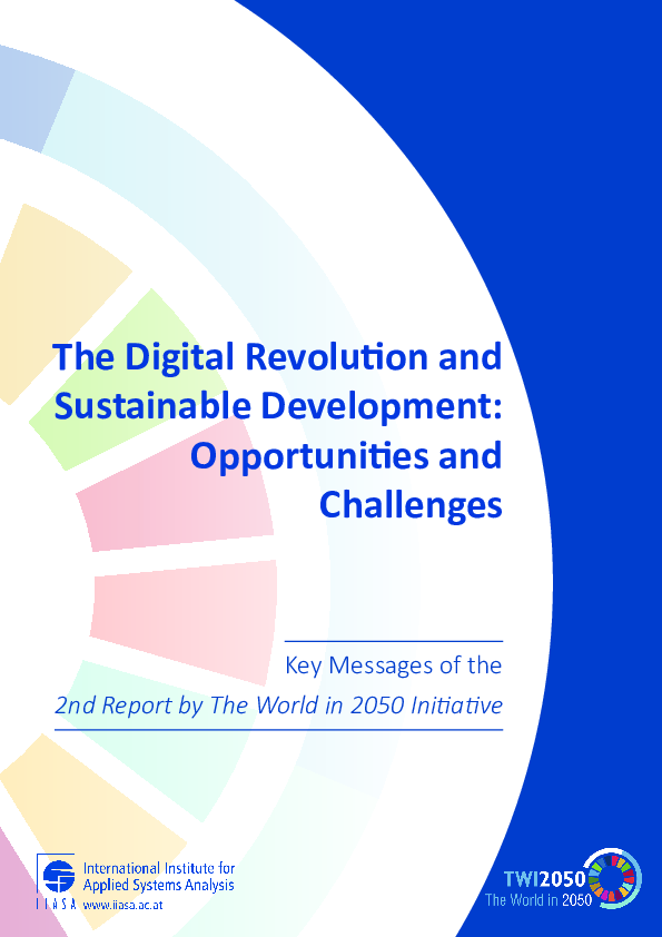 (PDF) Digital Revolution and Sustainable Development: Opportunities and ...