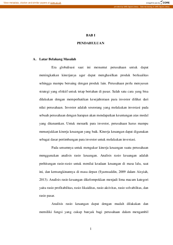 Pdf Penilaian Kinerja Keuangan Perusahaan Menggunakan Metode Economic 2797