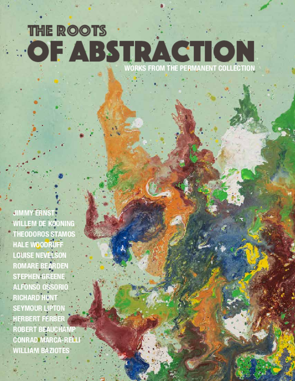 (PDF) Exhibition Catalog: The Roots of Abstract Expressionism