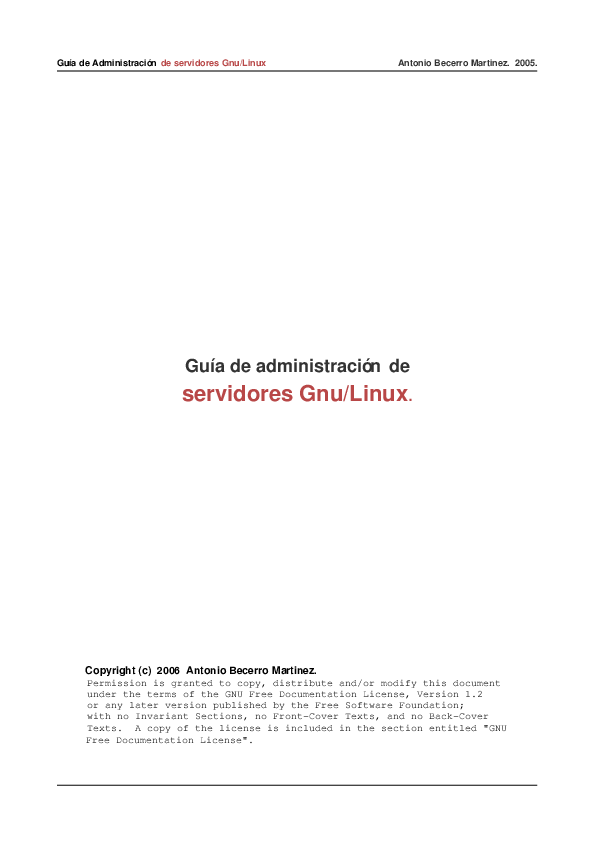 (PDF) Guía de Administración de servidores Gnu/Linux