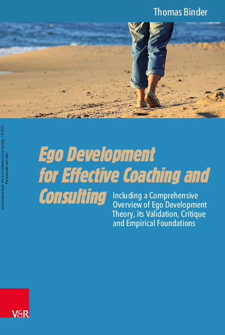 (PDF) Ego Development for effective coaching and consulting. Including ...