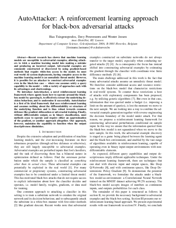 (PDF) AutoAttacker: A reinforcement learning approach for black-box ...