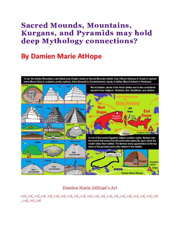 (PDF) Sacred Mounds, Mountains, Kurgans, and Pyramids may hold deep ...