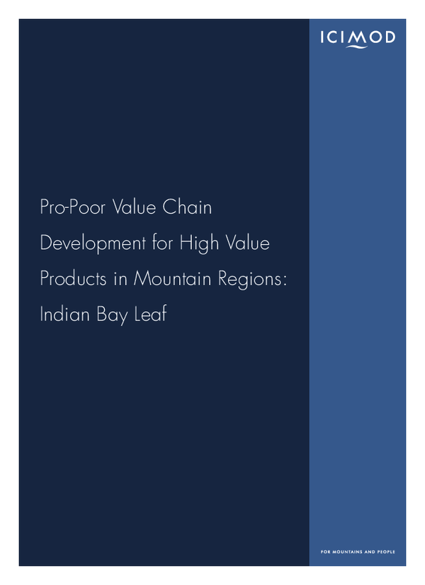 (PDF) Pro-Poor Value Chain Development for High Value Products in ...