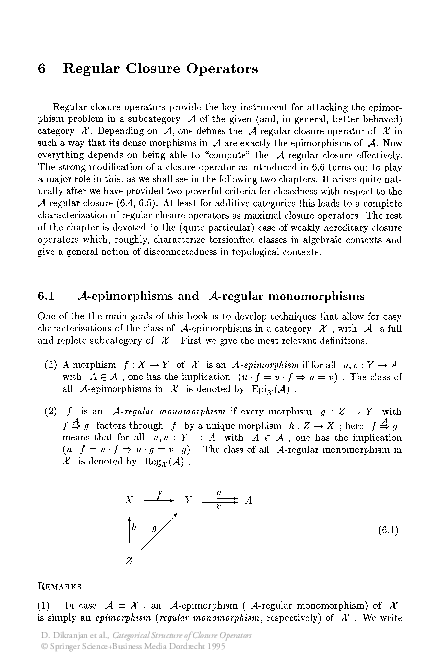(PDF) Regular Closure Operators