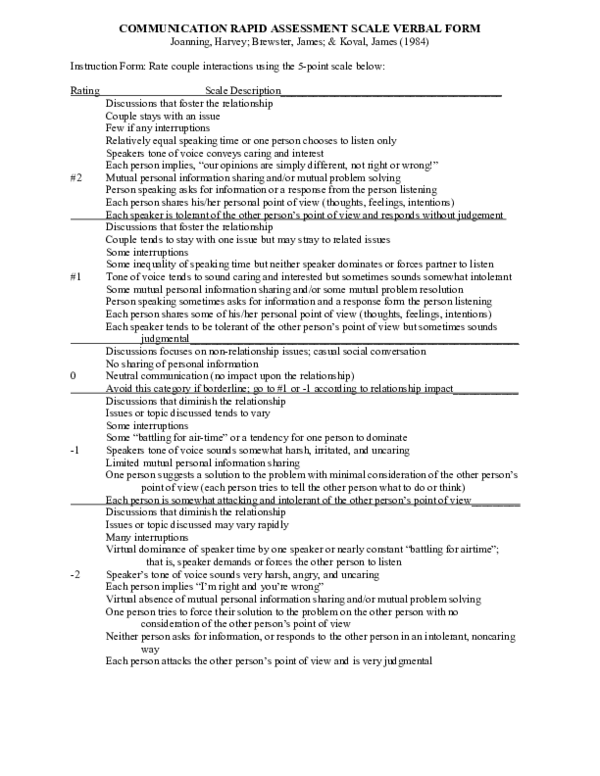 (DOC) COMMUNICATION RAPID ASSESSMENT SCALE VERBAL FORM