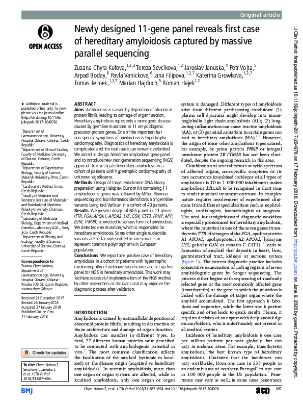 (PDF) Newly designed 11-gene panel reveals first case of hereditary ...