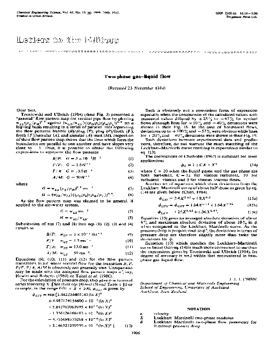 (PDF) Two-phase gas-liquid flow