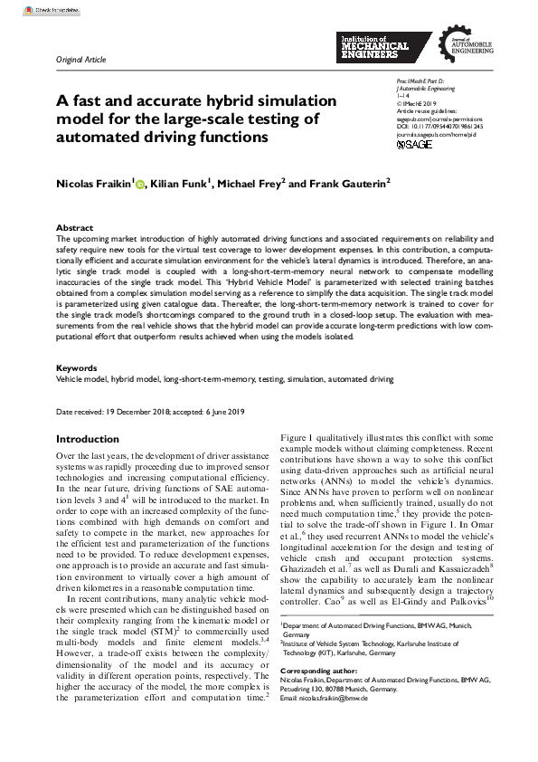 (PDF) A fast and accurate hybrid simulation model for the large-scale ...