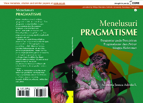(PDF) Menelusuri pragmatisme : pengantar pada pemikiran pragmatisme ...