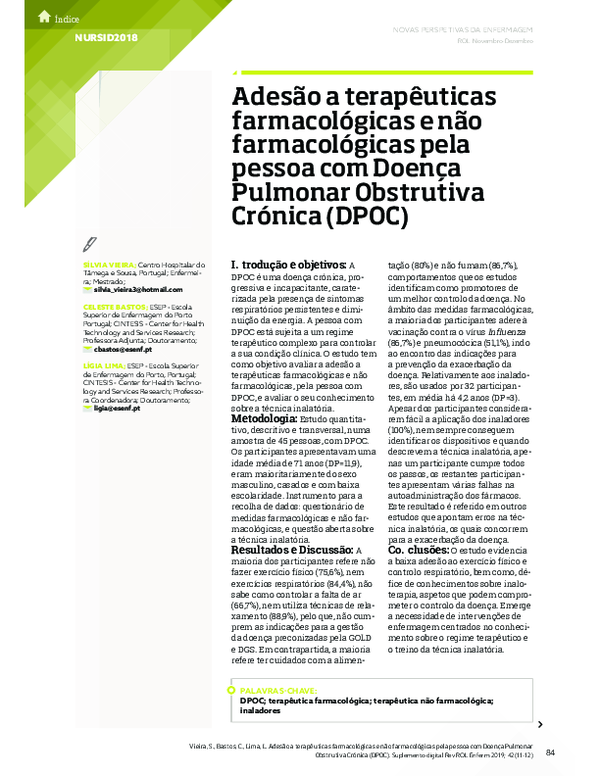 (PDF) Adesão a terapêuticas farmacológicas e não farmacológicas pela ...