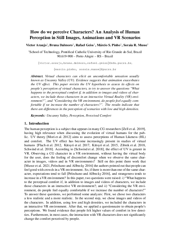 (PDF) How do we perceive Characters? An Analysis of Human Perception in ...